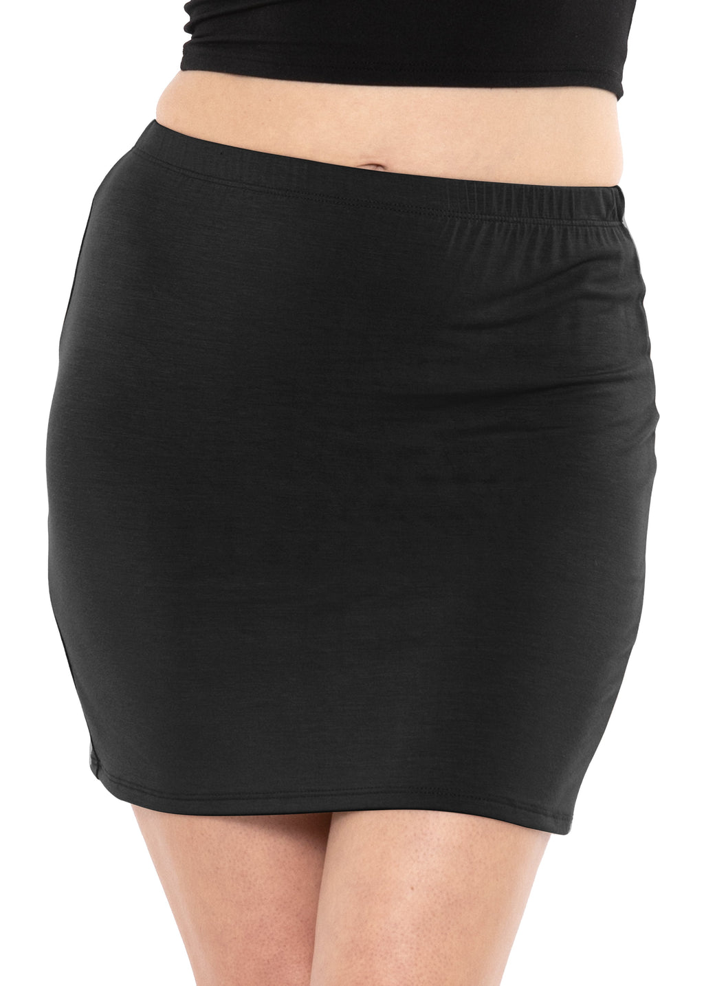 Wholesale Women's Cotton Stretch Mini Skirt – S to 5XL – Stretch Is Comfort