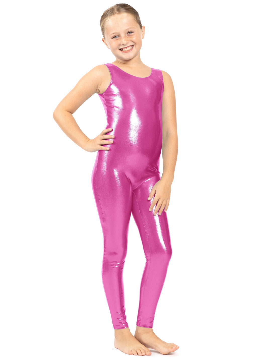 Teamwear Girl's Cotton Tank Unitard | Youth Size 4 to 16 – Stretch Is ...